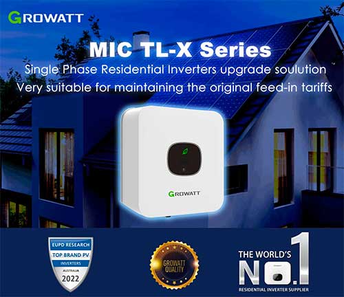 Growatt MIC 1500-2000TL-X Inverter - Go Solar Australia